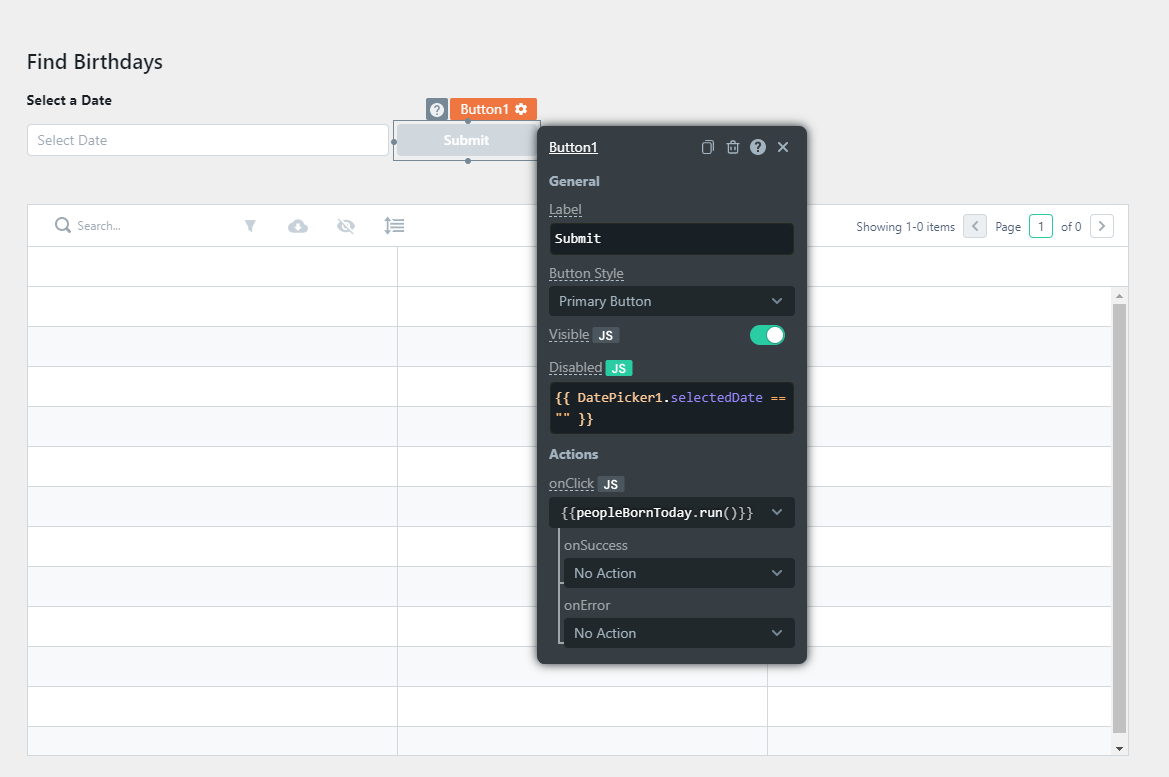 [BUG] When JS in Disabled is set for a button, it doesn't work for users · Issue #748 ...