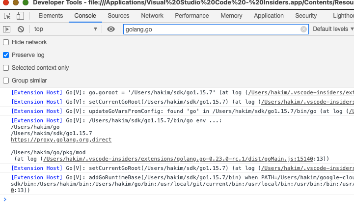goroot settings gets overridden by updateGoVarsFromConfig function · Issue #1273 · golang/vscode ...