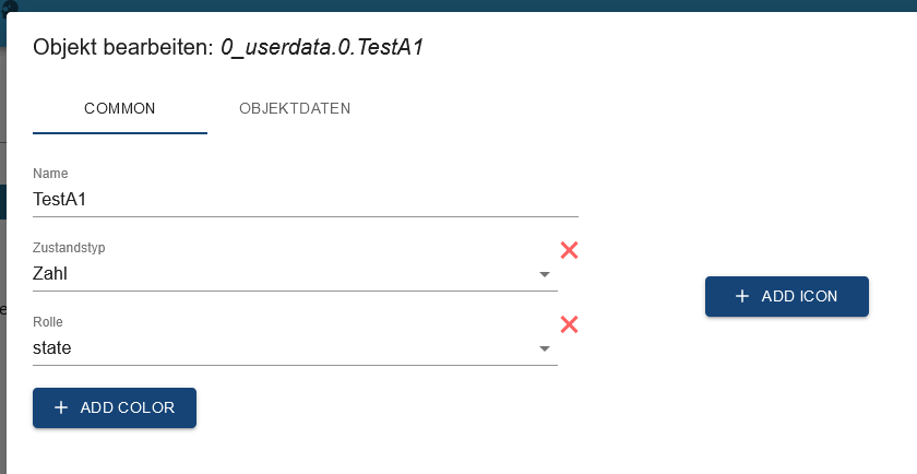 Nicht erlaubte Werte werden im Objekte-Explorer nicht abgelehnt · Issue #1099 · ioBroker ...