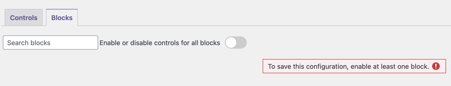 Should we be able to save a "No Blocks" option? · Issue #1089 ...