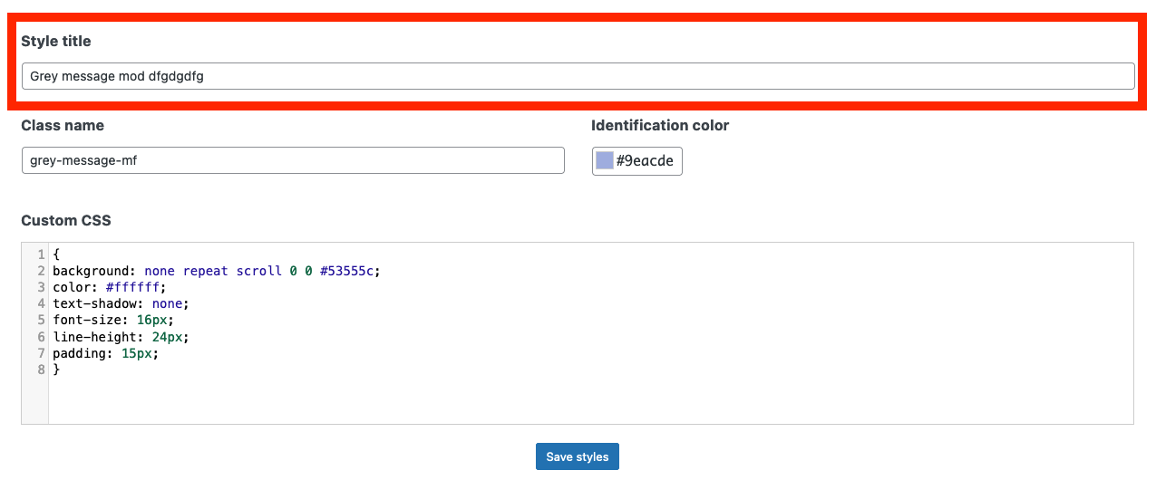 Allow to edit title above the class name · Issue #1063 · publishpress/PublishPress-Blocks · GitHub