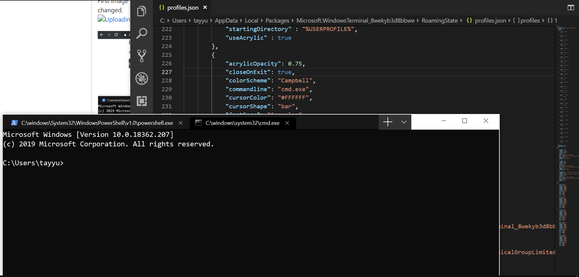 Bug Report - Screen opacity does not change when AcrylicOpacity is changed · Issue #1773 ...