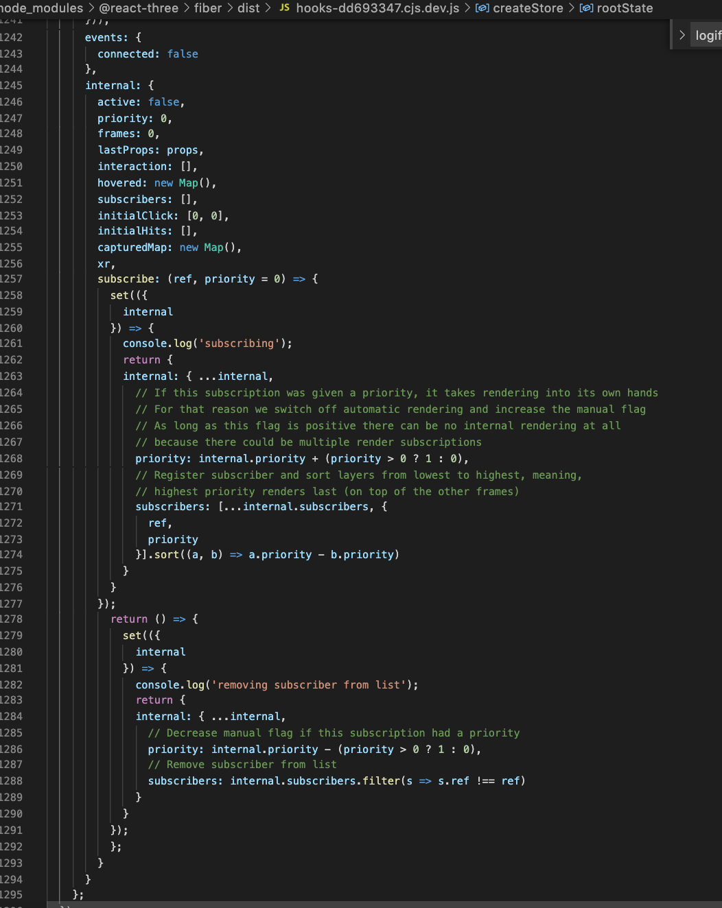 V8 Beta React Native Canvas Unmount Doesnt Unsubscribe Useframe Called Indefinitely
