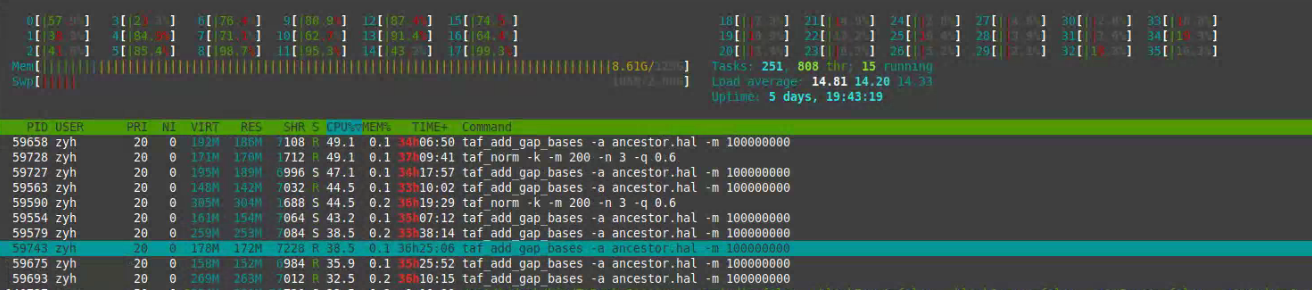 cactus-hal2maf takes too long to run · Issue #952 · ComparativeGenomicsToolkit/cactus · GitHub