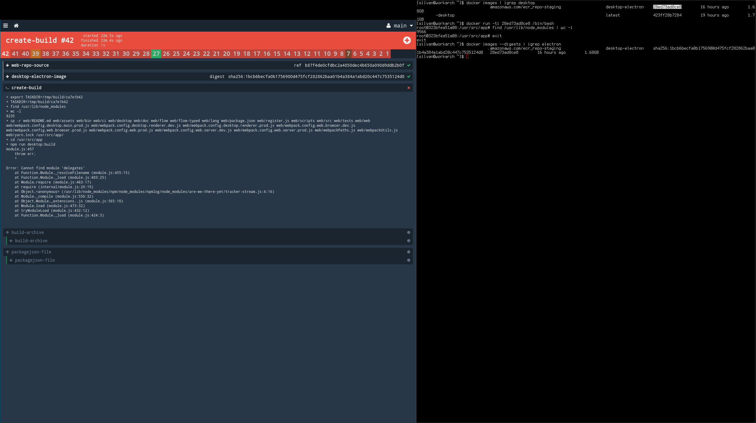 Missing files in concourse worker running docker-image. Files exist in non-concourse docker run ...