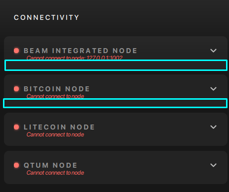 Make a click area for the buttons in the settings · Issue #68 · BeamMW/beam-ui · GitHub