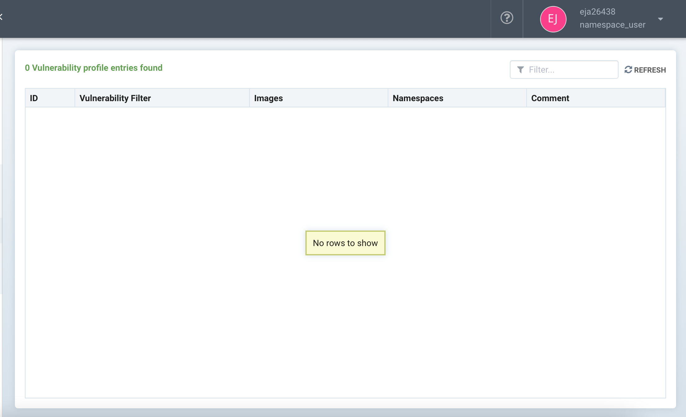 Namespaced admins cannot 1) create vulnerability profiles 2) accept vulnerabilities · Issue #666 ...