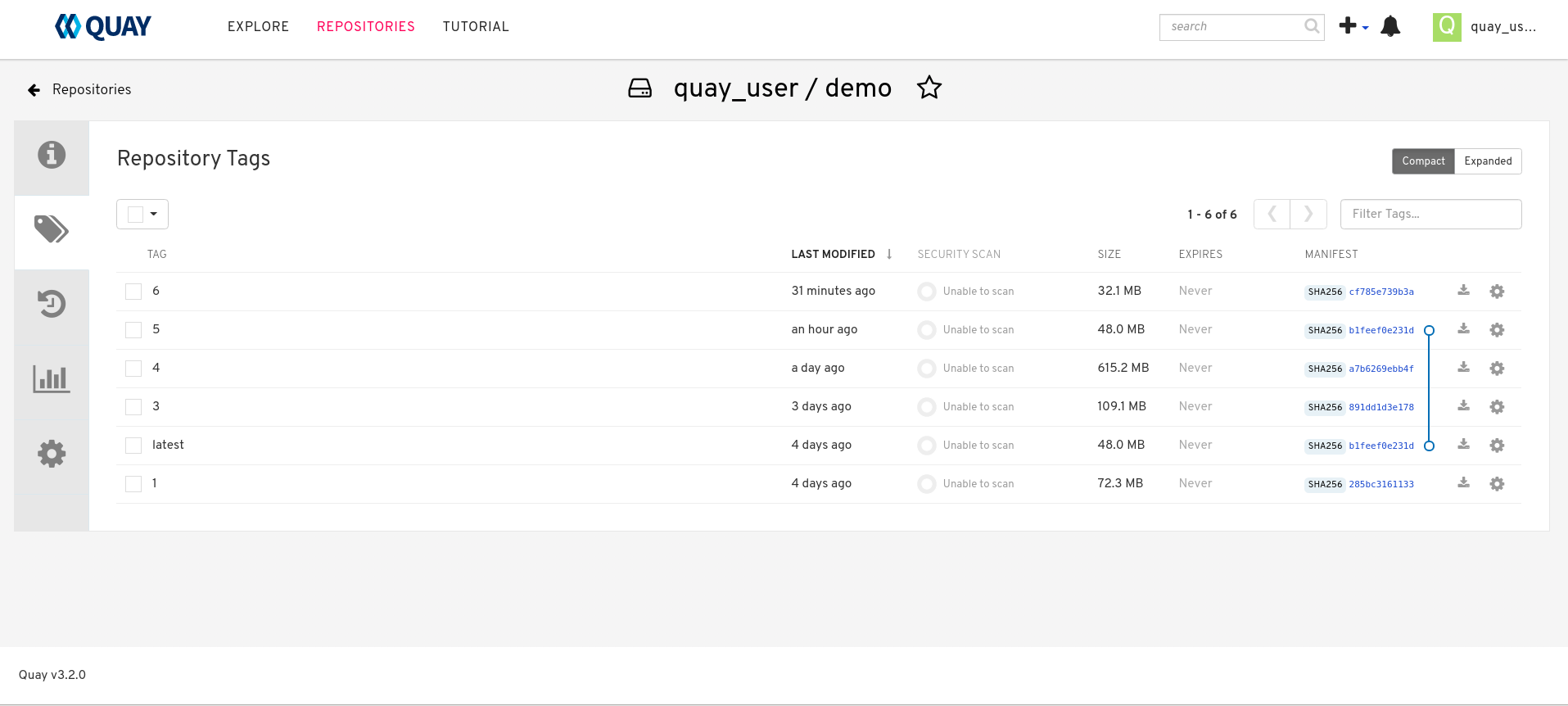 Unable to scan quay images · Issue #994 · quay/clair · GitHub