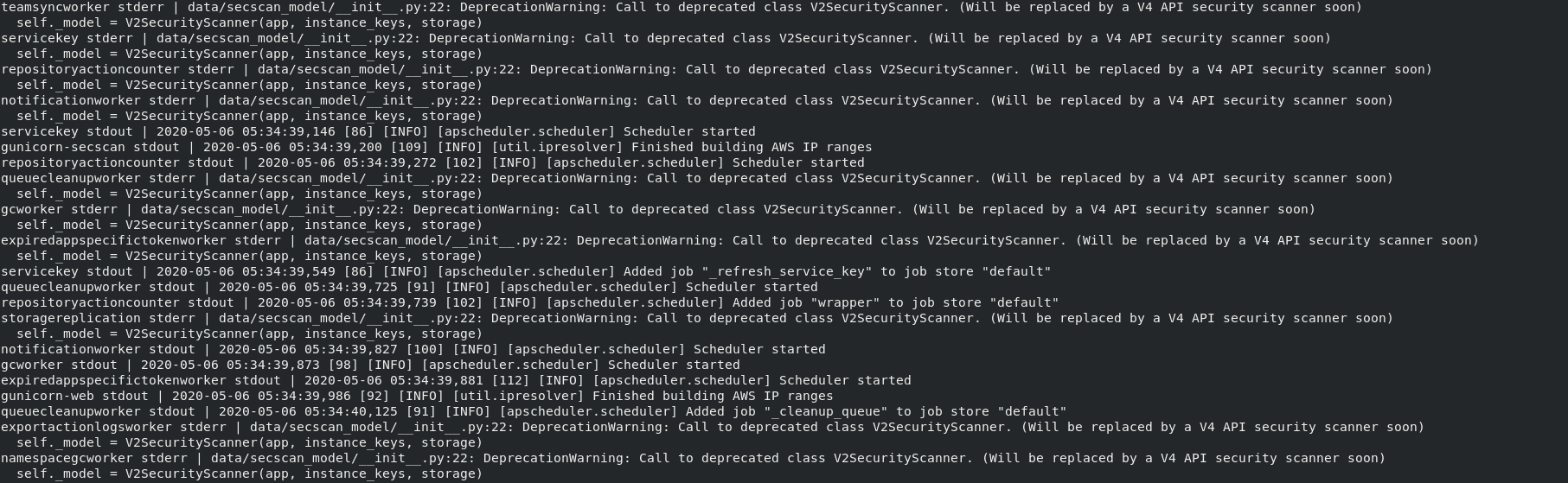 Unable to scan quay images · Issue #994 · quay/clair · GitHub