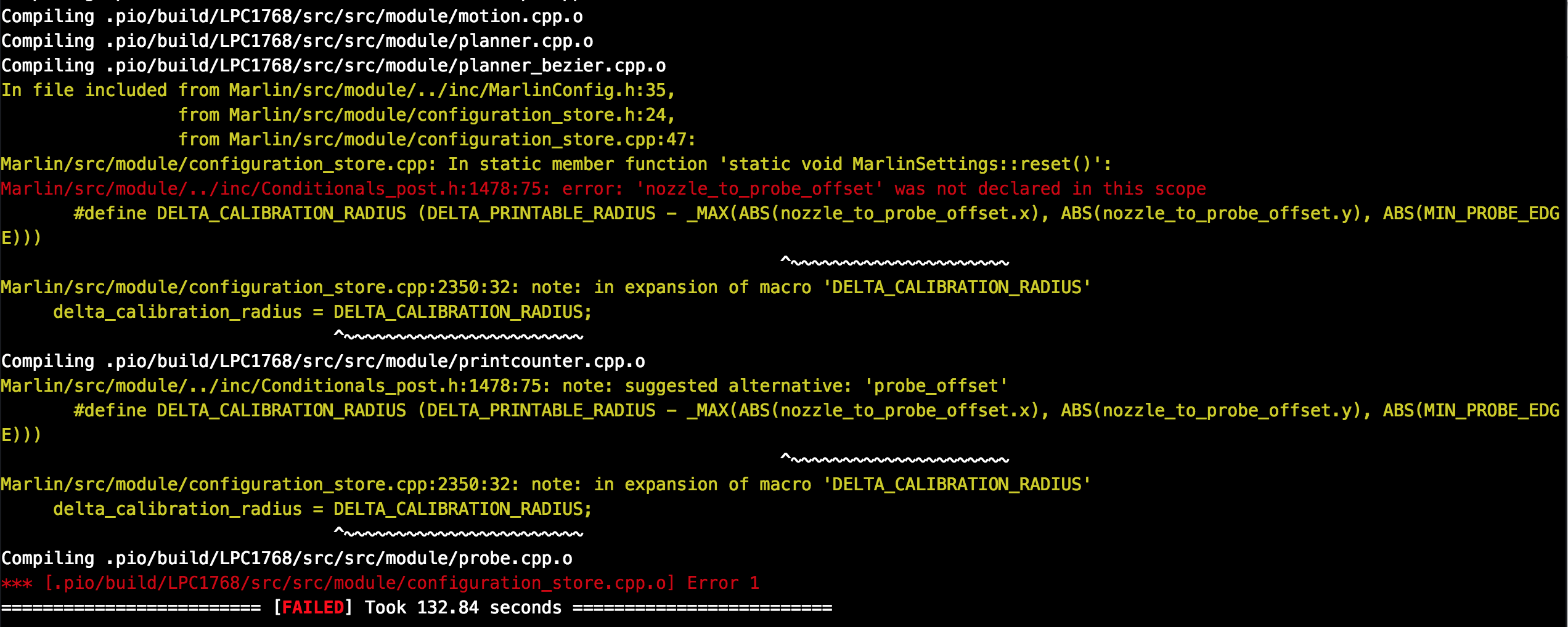 [BUG][BUGFIX 2.0.x] Doesn't compile with Delta config for SKR 1.3 · Issue #15824 ...