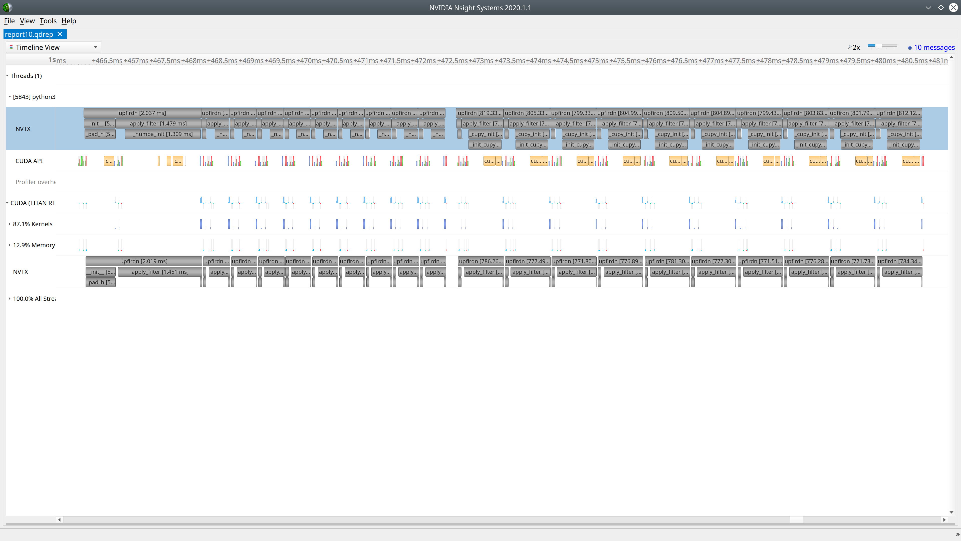 Excessive overhead for CuPy raw kernel launch. · Issue #3193 · cupy/cupy · GitHub