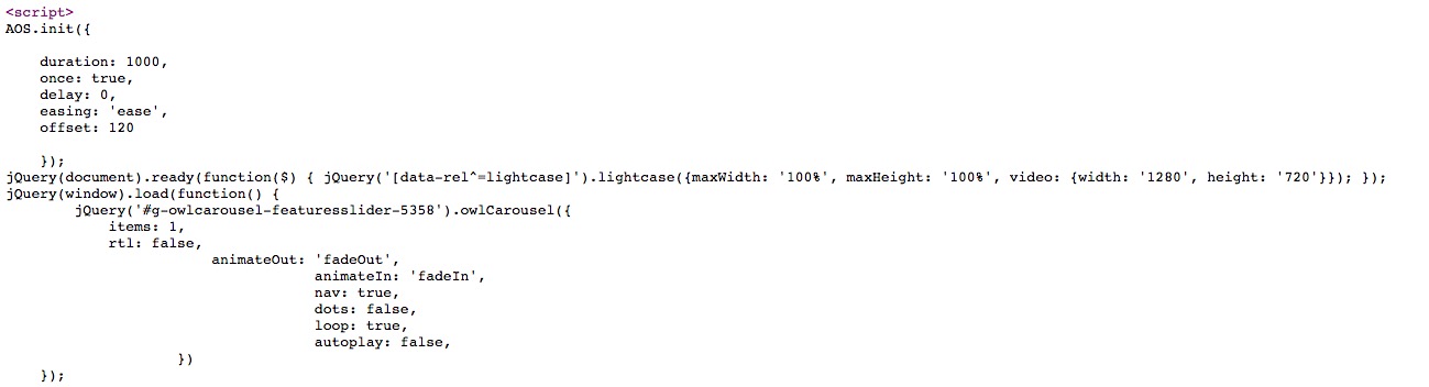 AOS init must load close to last to work · Issue #367 · michalsnik/aos · GitHub