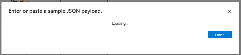 "Parse JSON" Action- Schema loading is slow and never loaded · Issue #3029 · Azure/LogicAppsUX ...