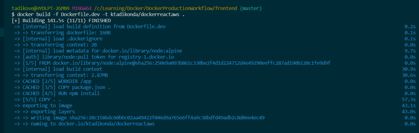 GitHub - Kedarnadhsharma/DockerProductionWorkflowFrontend
