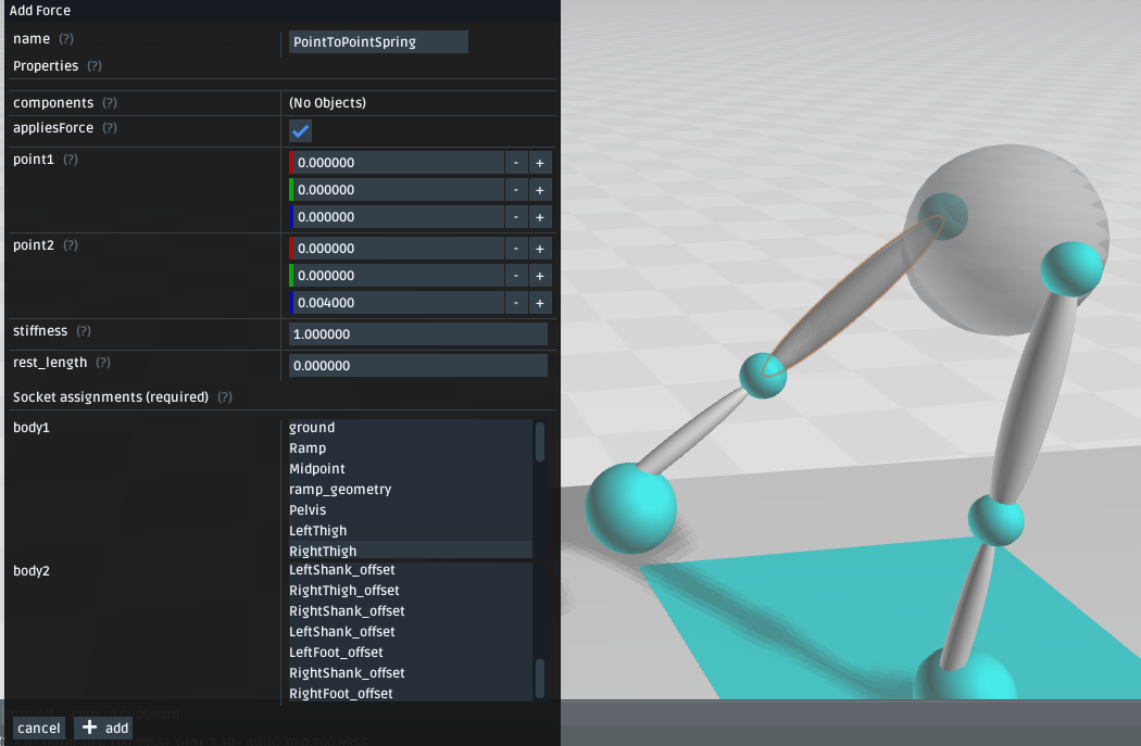 Add real-time visualization of a spring when adding it to the model · Issue #676 ...