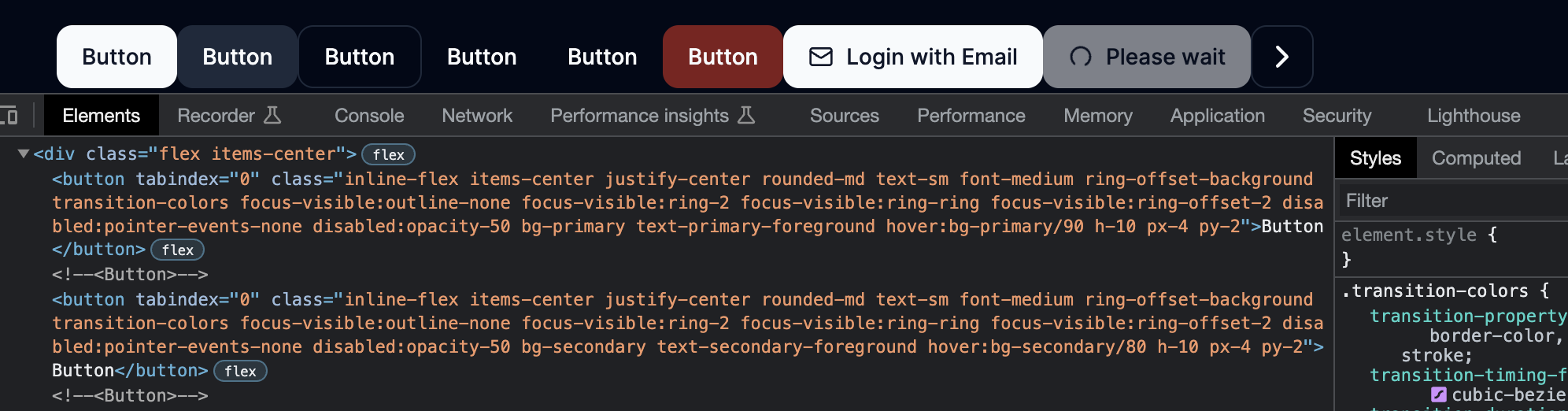 Alignment of buttons containing an icon · Issue #271 · huntabyte/shadcn-svelte · GitHub