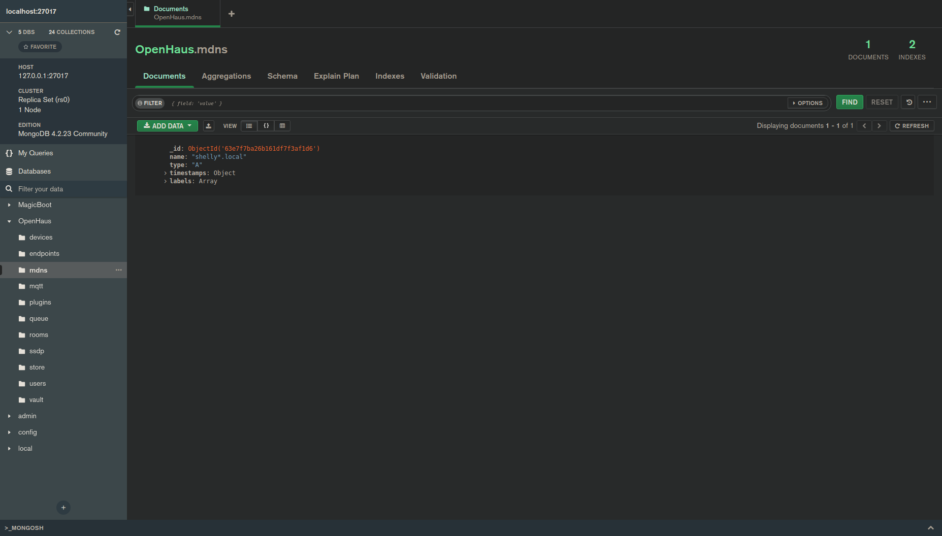 mdns items are returned/added to items array multiple times · Issue #294 · OpenHausIO/backend ...