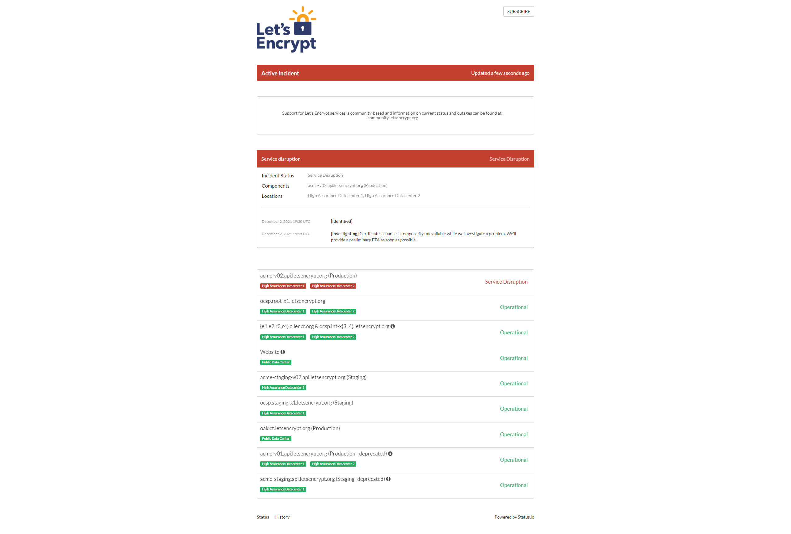 [Bug] Error: Let's Encrypt nonce request status 503 · Issue #2271 · hestiacp/hestiacp · GitHub