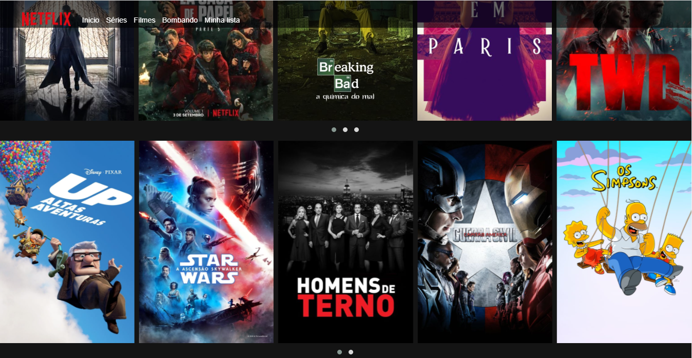 GitHub - bfontes/cloneNetflix: Site de clone da Netflix feito para fins ...