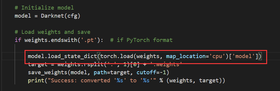 How to convert *.pt to *.weights · Issue #1732 · ultralytics/yolov3 · GitHub