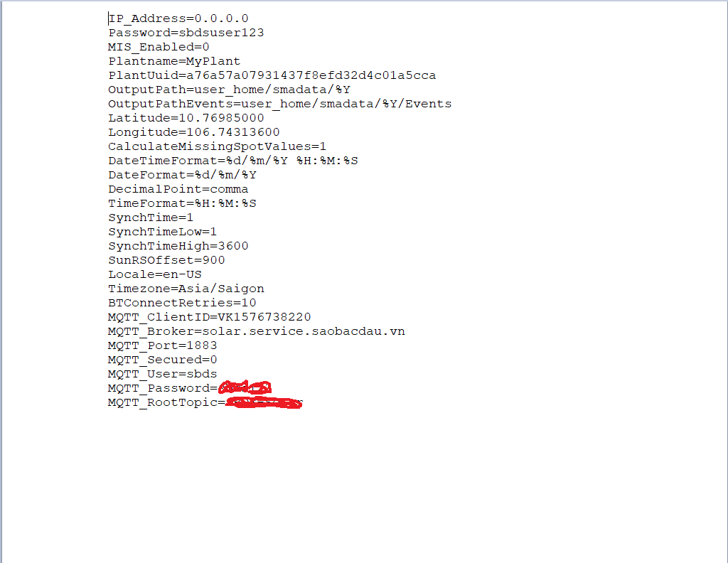 MQTT_ is not show data inverter · Issue #346 · SBFspot/SBFspot · GitHub