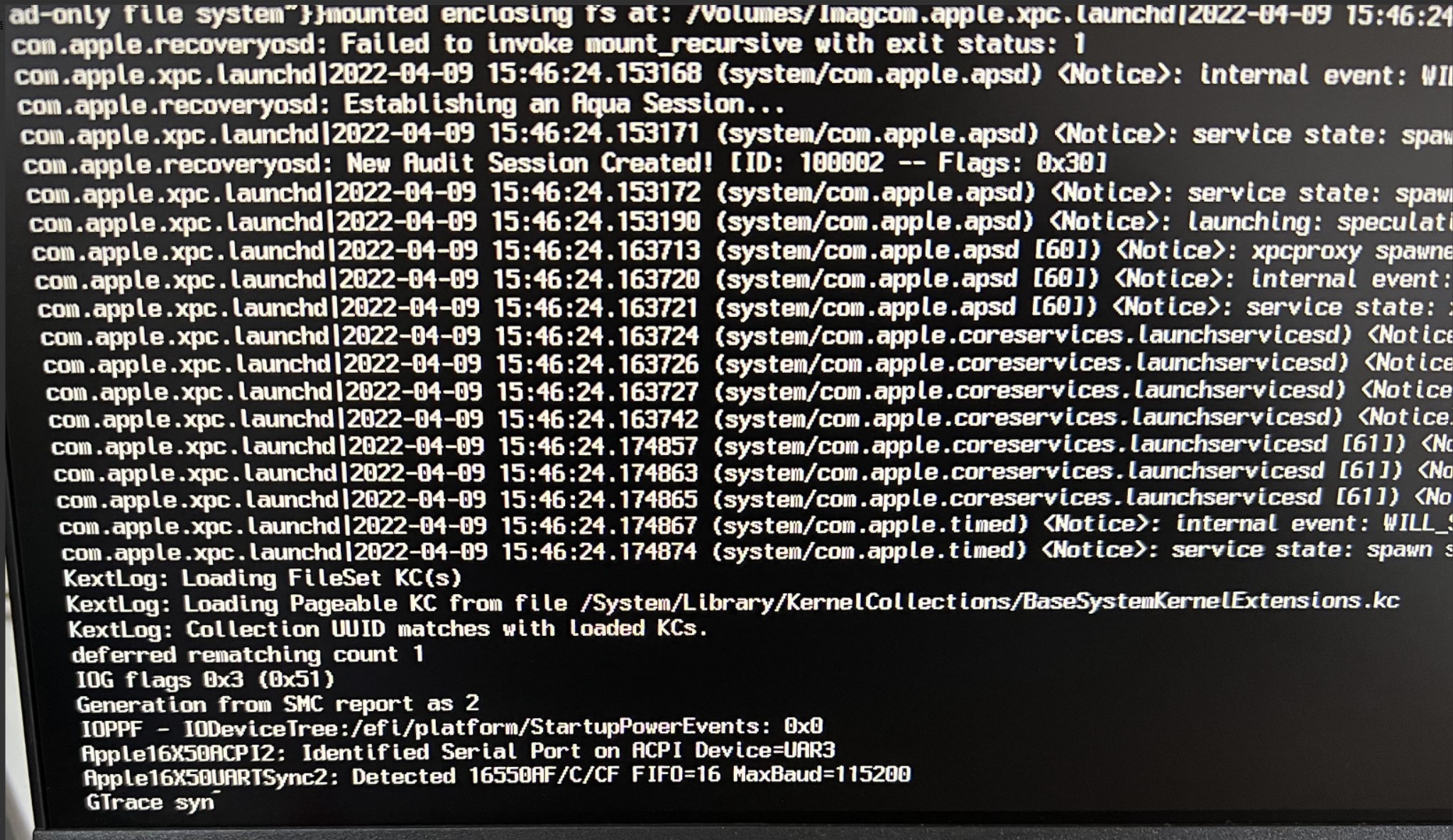求救：同款机器，卡在Apple16X50ACPI2和UART上 · Issue #9 · jerryhan77/dell-optiplex ...