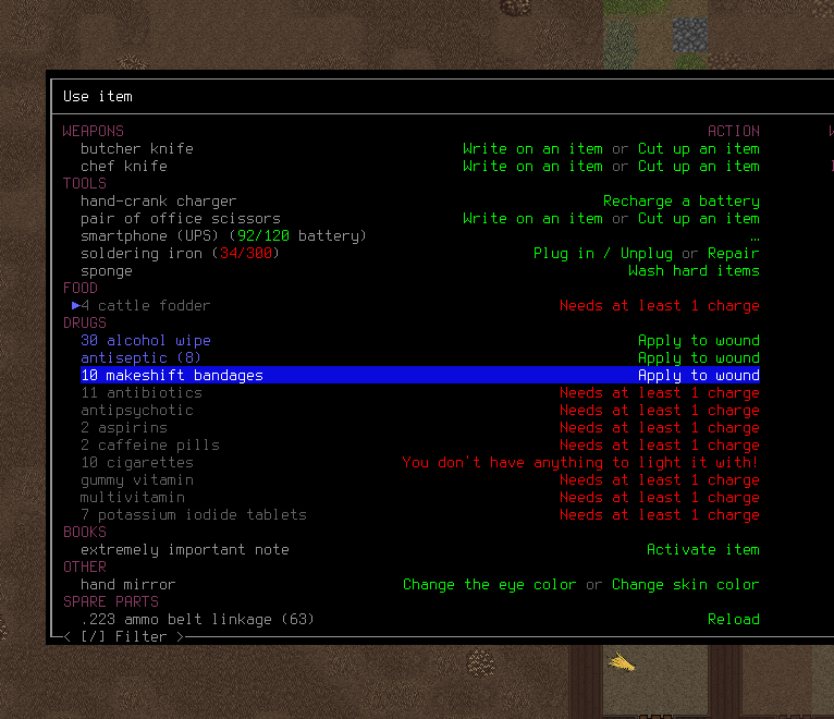 Cattle fodder(and pills ) need charge in use menu · Issue #67330 · CleverRaven/Cataclysm-DDA ...