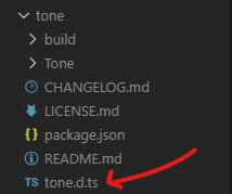 Problem with importing tone.d.ts file · Issue #579 · Tonejs/Tone.js · GitHub