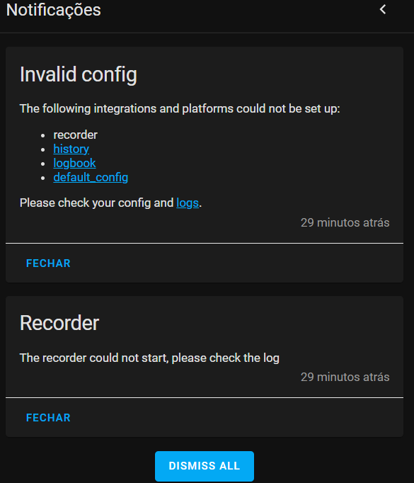 Problem Recorder After Update · Issue 44248 · Home Assistant Core · Github