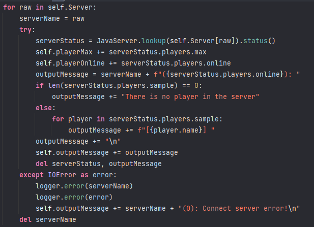 Can't acquire online players correctly · Issue #378 · py-mine/mcstatus · GitHub