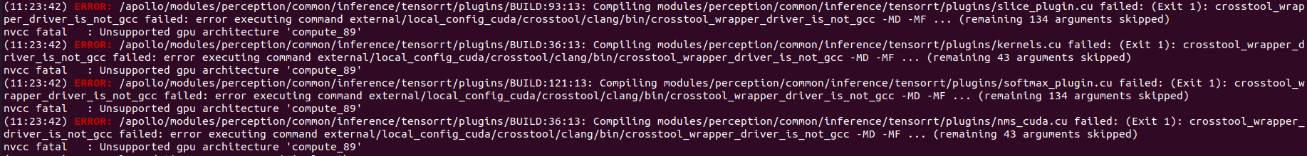 使用4090显卡编译代码报错 · Issue #14821 · ApolloAuto/apollo · GitHub