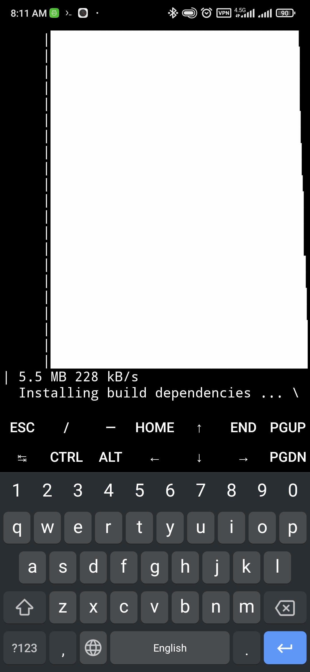[Bug]: pip download progress bar makes new lines instead to update the ...