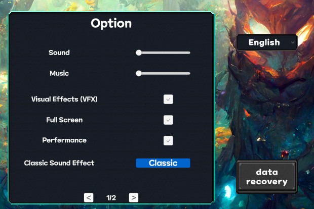 Main Option창 · SeoulTechTCPGame HumanSurvival · Discussion #206 · GitHub