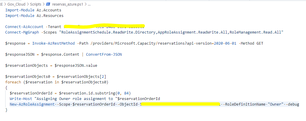 Running New-AzRoleAssignment and granting a user - forbiden · Issue #16807 · Azure/azure ...