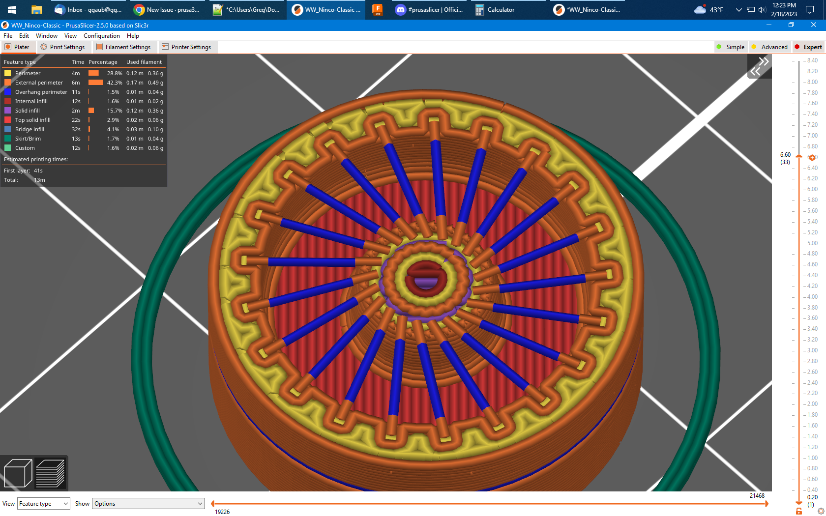 Do NOT clip multi-part objects is USEFUL, please put that option back ...