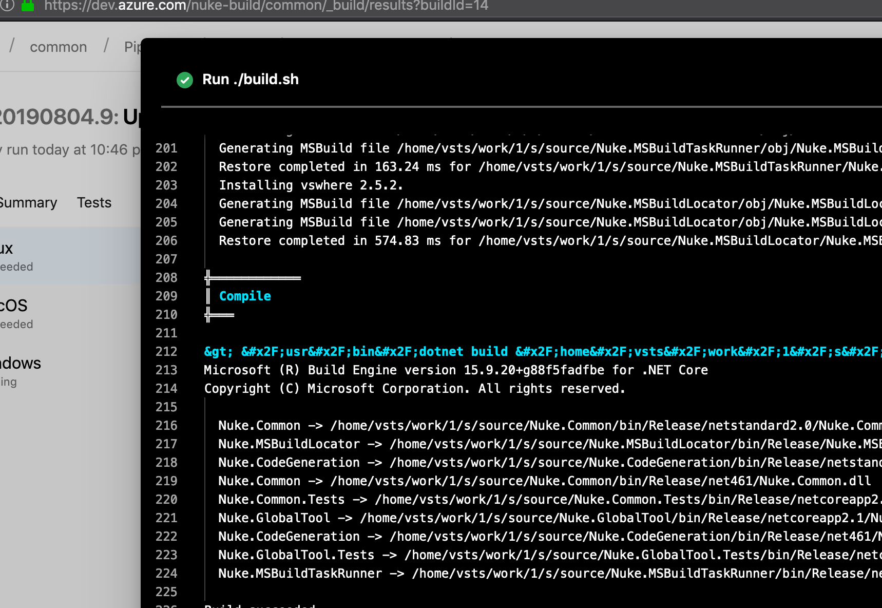 Improve TeamServices/AzureDevOps interface · Issue #264 · nuke-build/nuke · GitHub