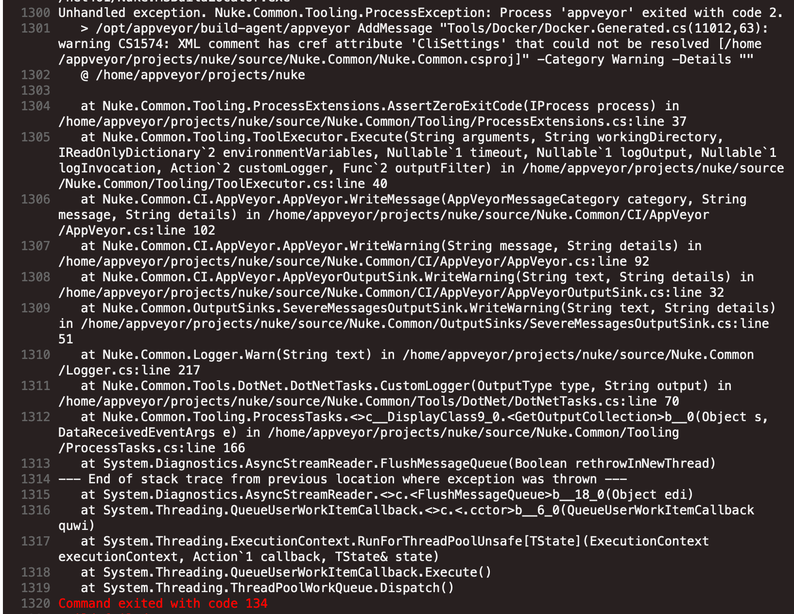 Appveyor Windows Agent Doesnt Show Error For Exceeded Number Of Allowed Messages · Issue 360