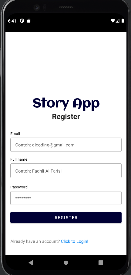 Github Fadhlialfarisi46 Story App Story App