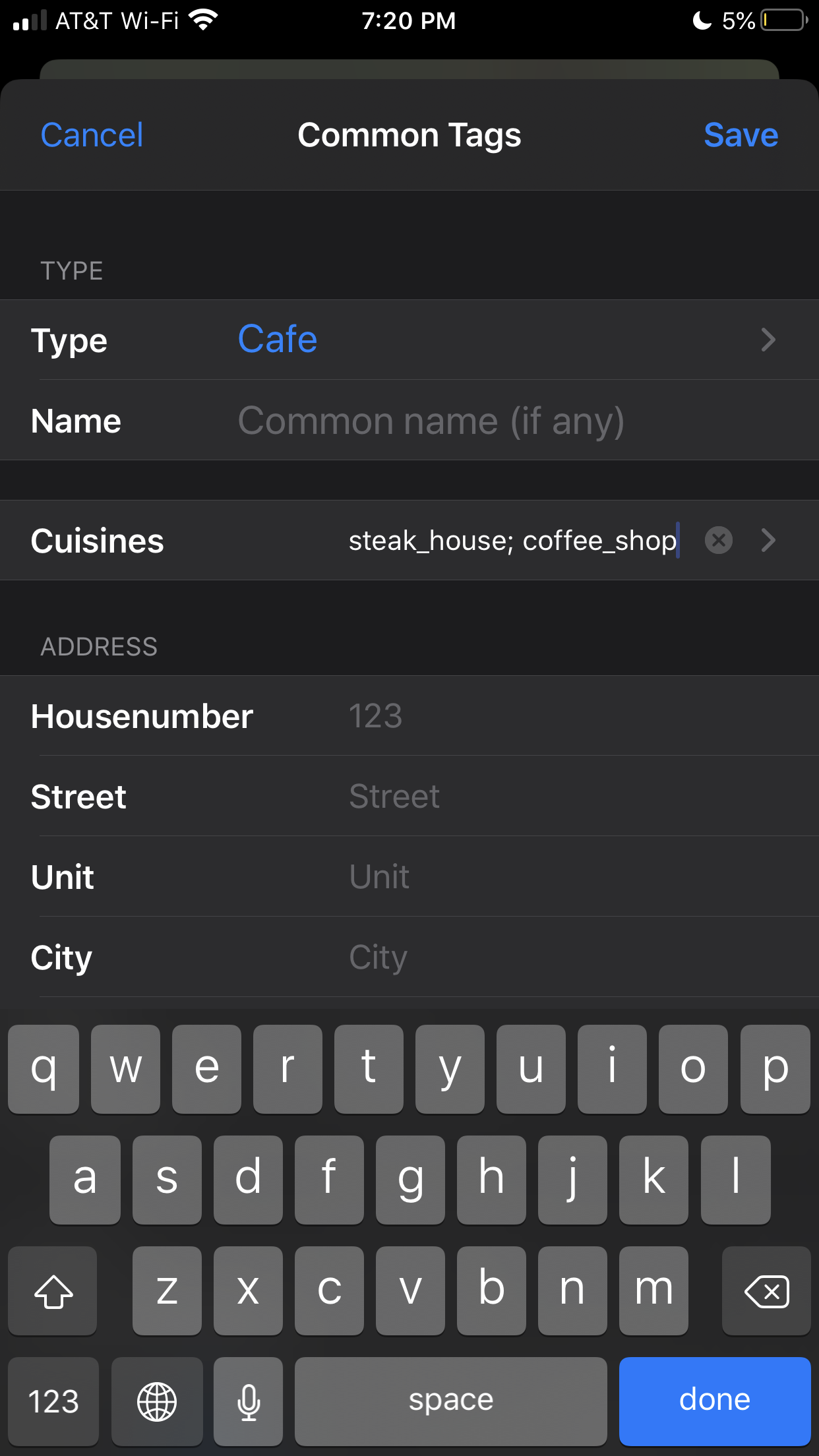 Update semicolon separator · Issue #411 · bryceco/GoMap · GitHub
