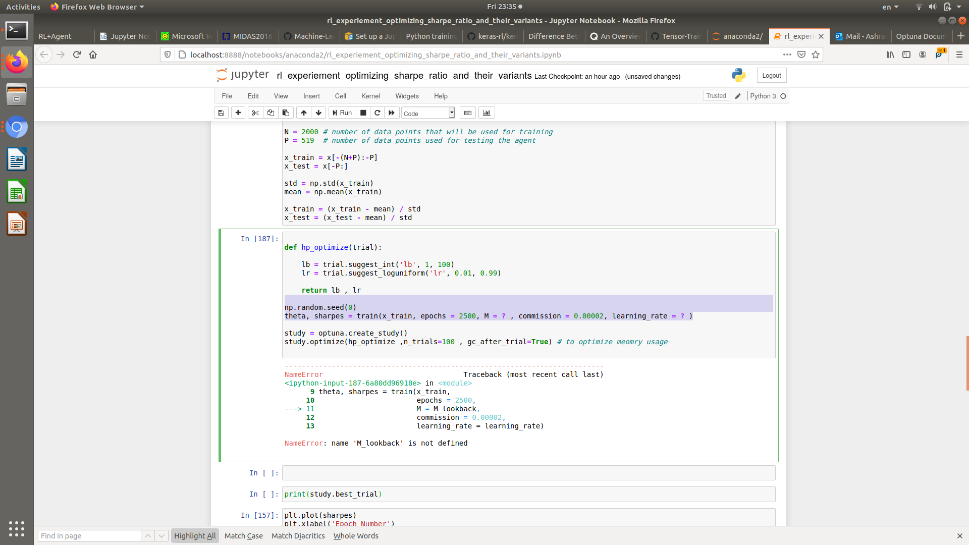 how to integrate optuna on custom-made objective function with certain ...