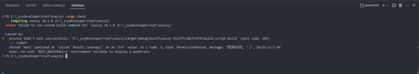 Custom { Kind Permissiondenied Error Failed To Invoke Protoc Hint Docs Rs Prost