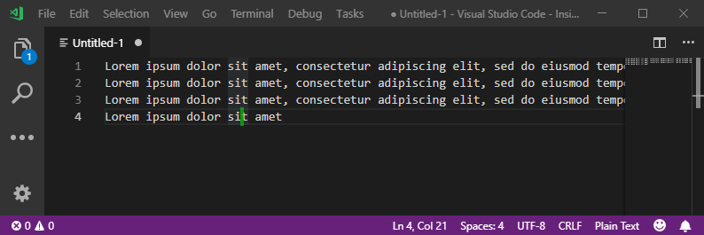 Excessive(?) repainting of the status bar and scrollbar · Issue #56385 ...