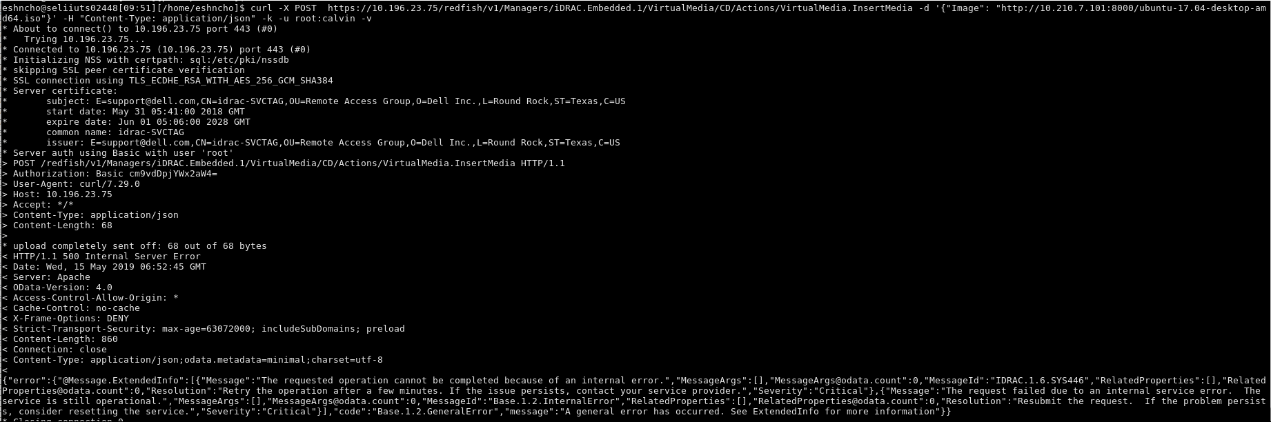 How to map virtual media? · Issue #24 · dell/iDRAC-Redfish-Scripting · GitHub
