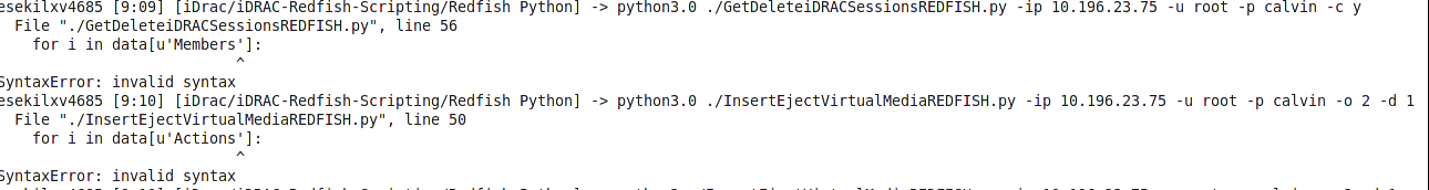InsertEjectVirtualMediaREDFISH.py failed · Issue #60 · dell/iDRAC-Redfish-Scripting · GitHub