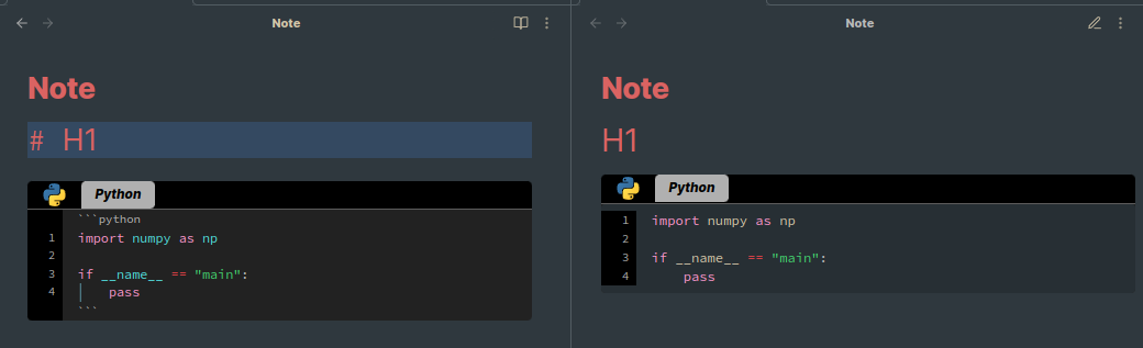 Codeblock settings background color does not take effect in reading ...