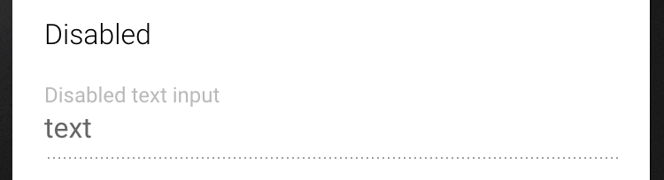 [request/bug] align "disable" style across input components · Issue ...