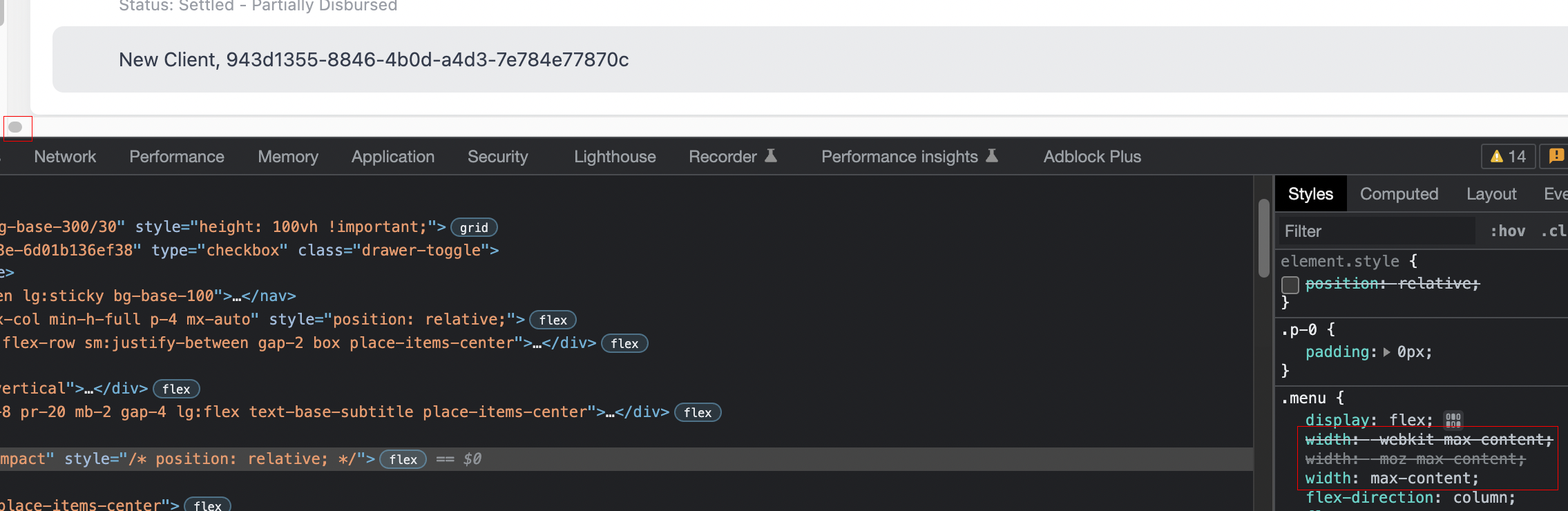 New menu width is broken · Issue #1170 · saadeghi/daisyui · GitHub