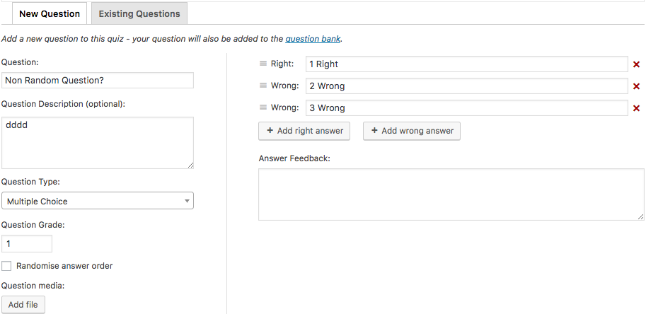 Questions displaying possible answers in wrong order when randomise isn't used · Issue #1489 ...