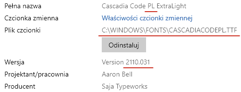 Do not bundle Cascadia Code · Issue #11758 · microsoft/terminal · GitHub
