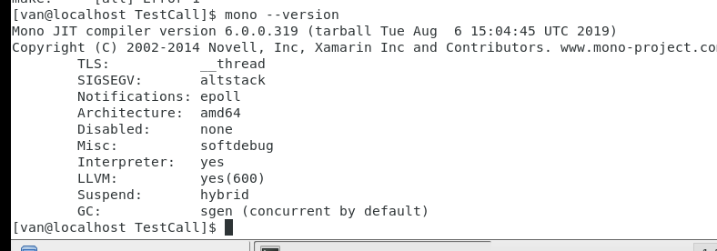 System.DllNotFoundException: System.Native error on Centos · Issue #16266 · mono/mono · GitHub